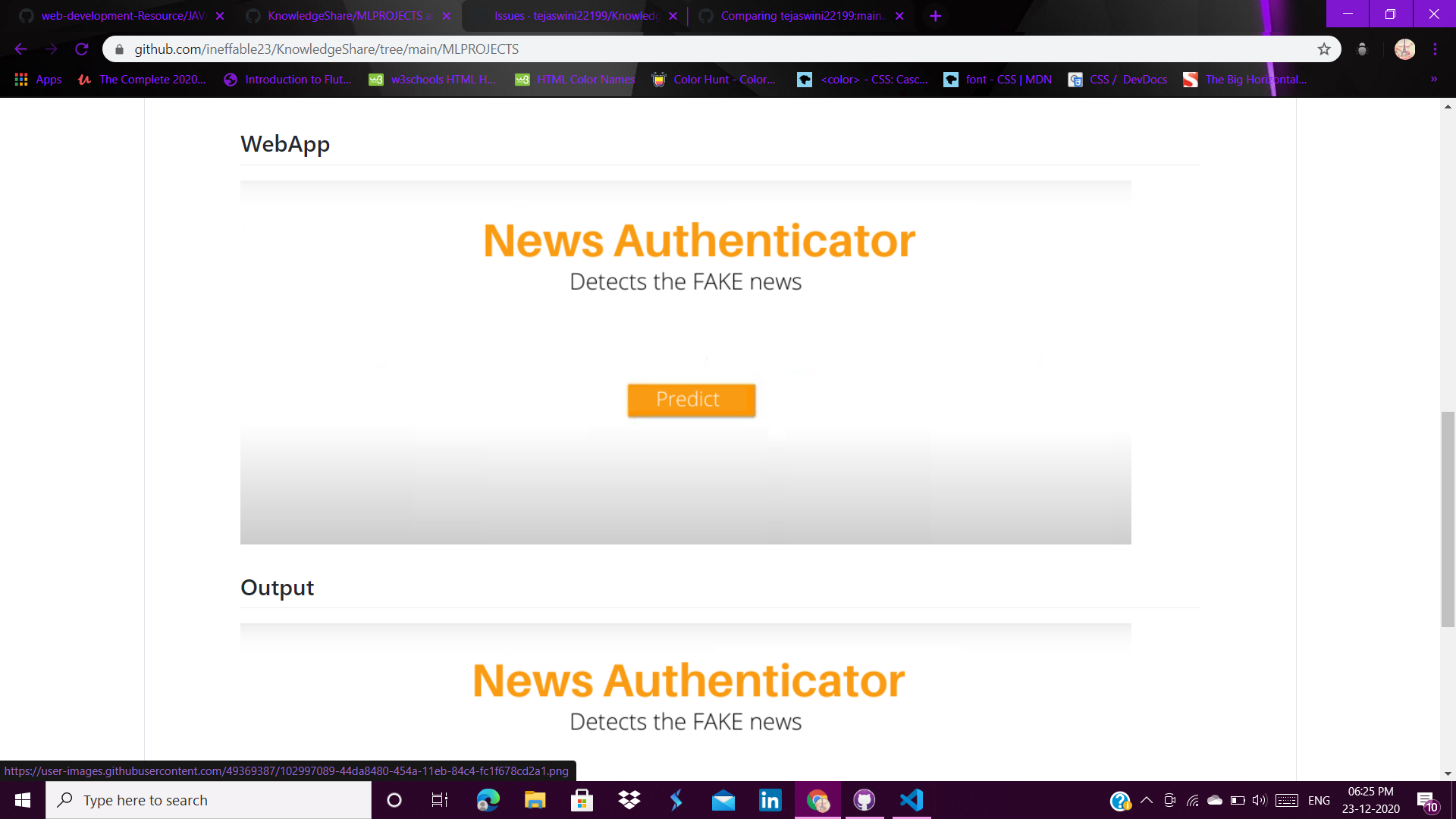 Added a Machine Learning Project by ineffable23 · Pull Request #64 · tejaswini22199 ...