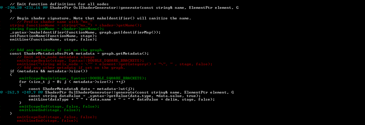Suggestions: For shader reference generation · Issue #832 · AcademySoftwareFoundation/MaterialX ...