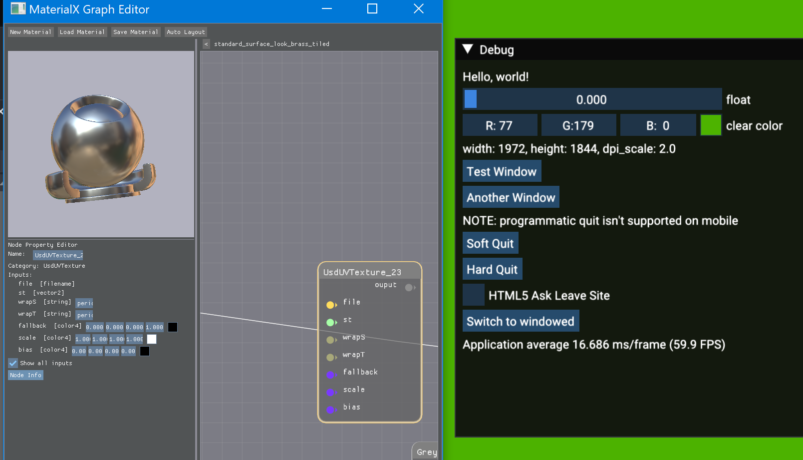 MaterialXEditor Sug: Would be useful to handle high dpi · Issue #1213 ...