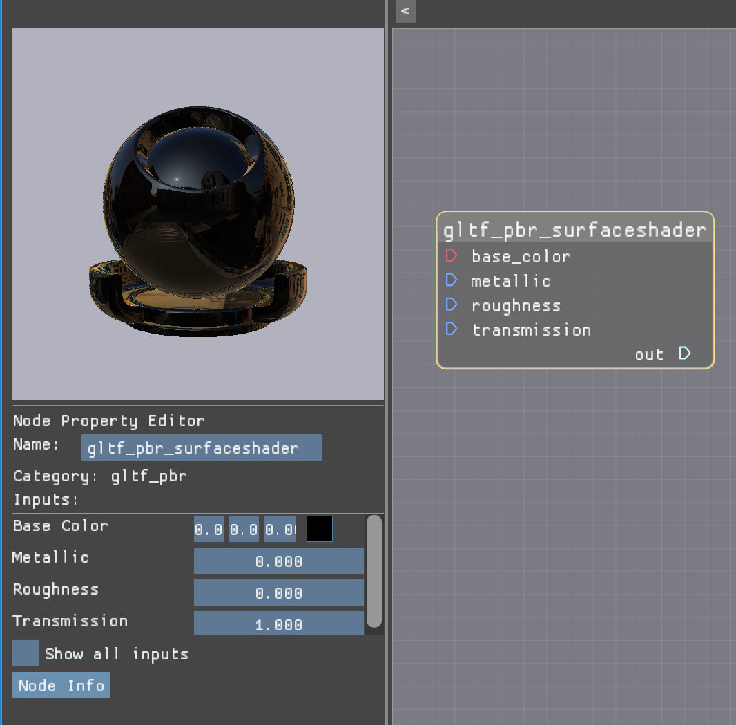 glTF PBR base color adversely affects transmission · Issue #1599 · AcademySoftwareFoundation ...