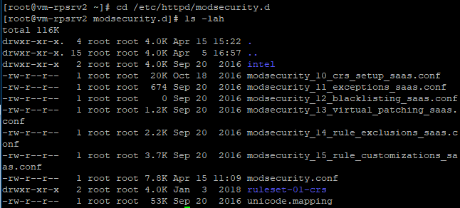Why Packages are incompatible · Issue #1363 · SpiderLabs/owasp-modsecurity-crs · GitHub
