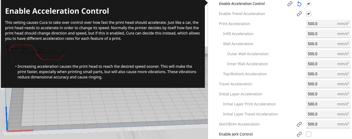 Set acceleration; print speed preview · Issue #241 · GridSpace/grid-apps · GitHub