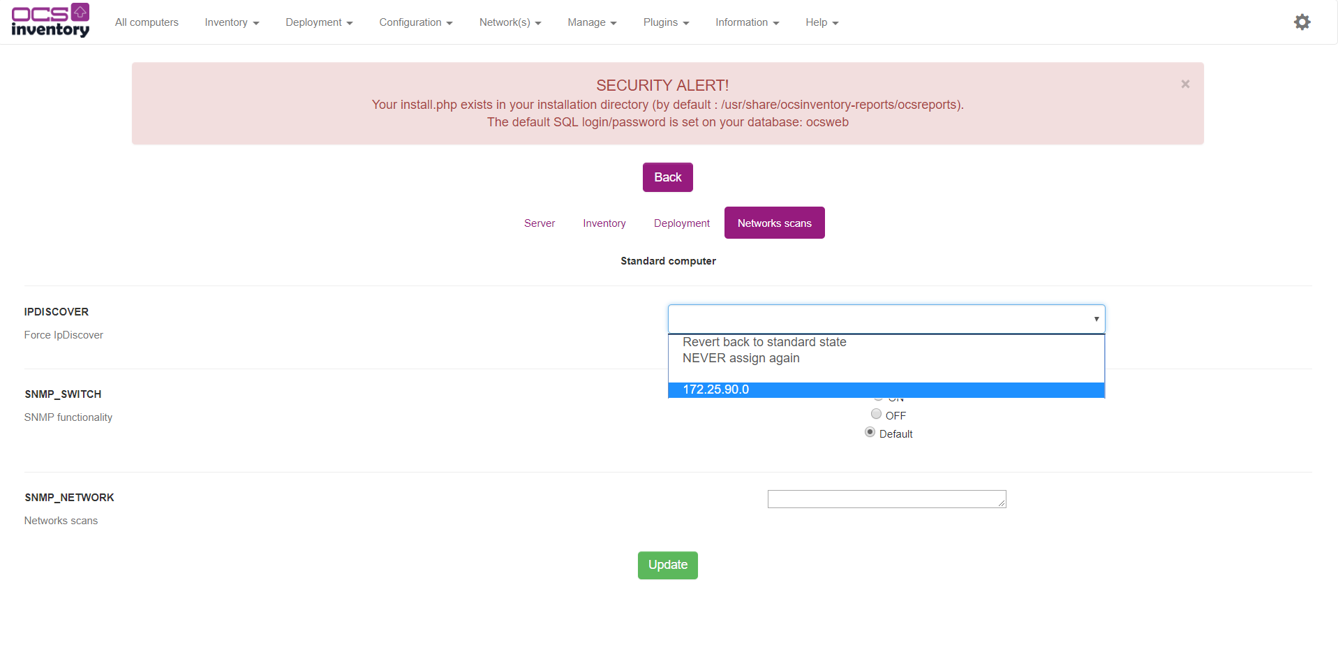 Ip Discover Tools Not Working On Wifi Subnet · Issue 100 · Ocsinventory Ngwindowsagent · Github 