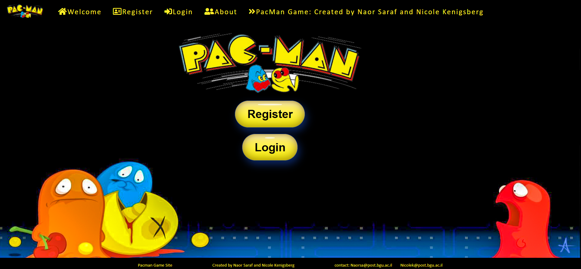 GitHub - nicolekenig/Packman_Web_Game