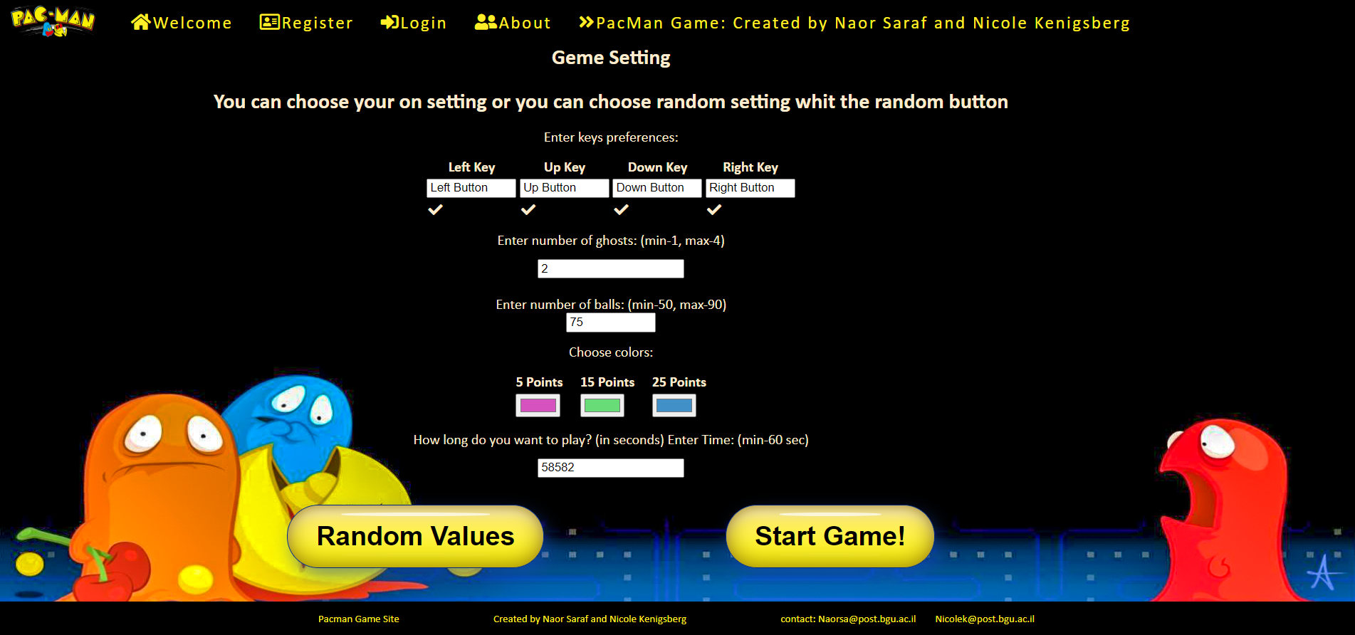 GitHub - nicolekenig/Packman_Web_Game