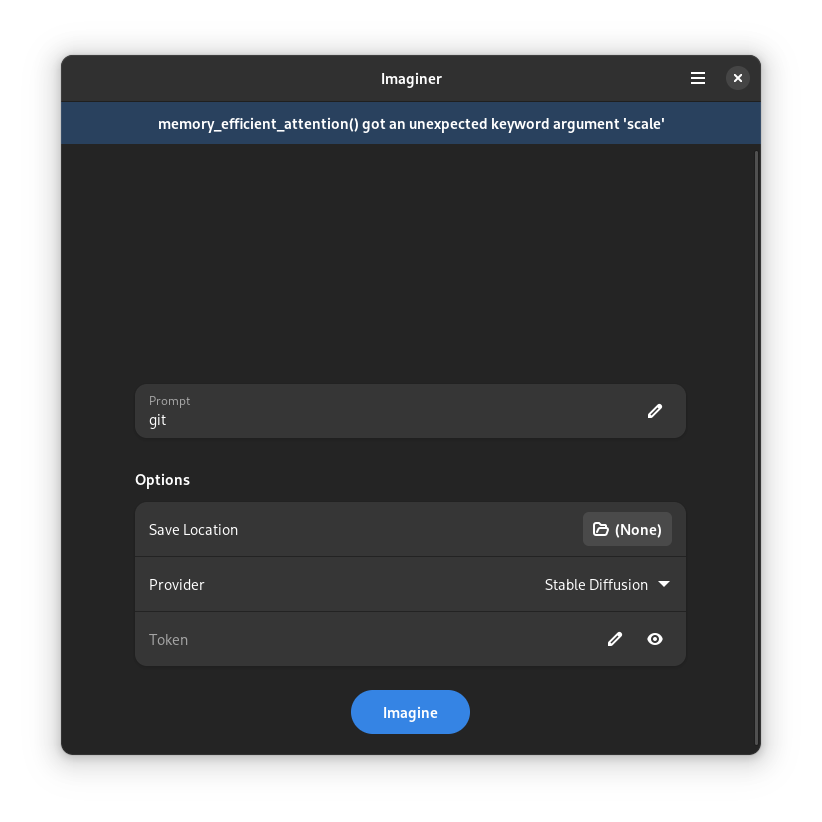 No Image Generated With Stable Diffusion Issue 1 Imaginerapp
