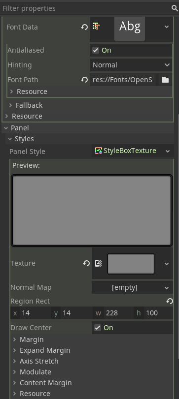 Cannot return to Theme Editor after adding StyleBoxTexture to a style · Issue #44984 ...