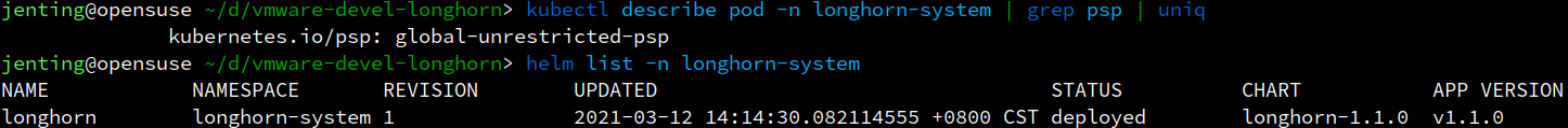 [BUG] longhorn-post-upgrade job fails due to "Error: container has runAsNonRoot and image will ...