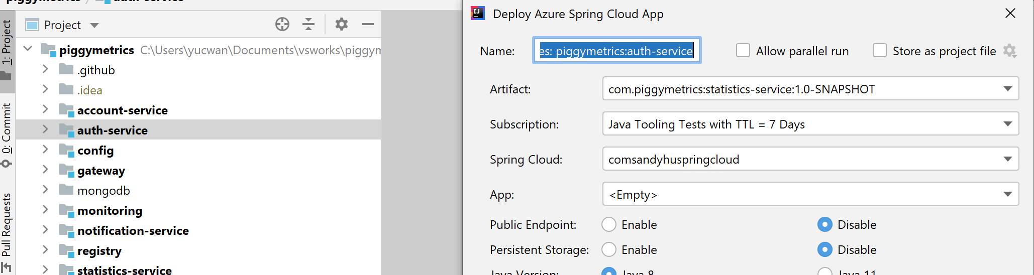 [IntelliJ][ReportedByUser] Deployed failed · Issue #4536 · microsoft/azure-tools-for-java · GitHub