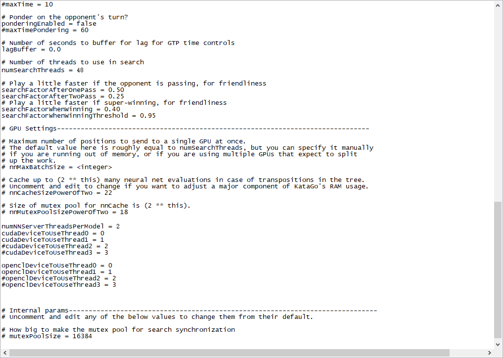 Multiple gpus load only 50% in opencl version · Issue #302 · lightvector/KataGo · GitHub