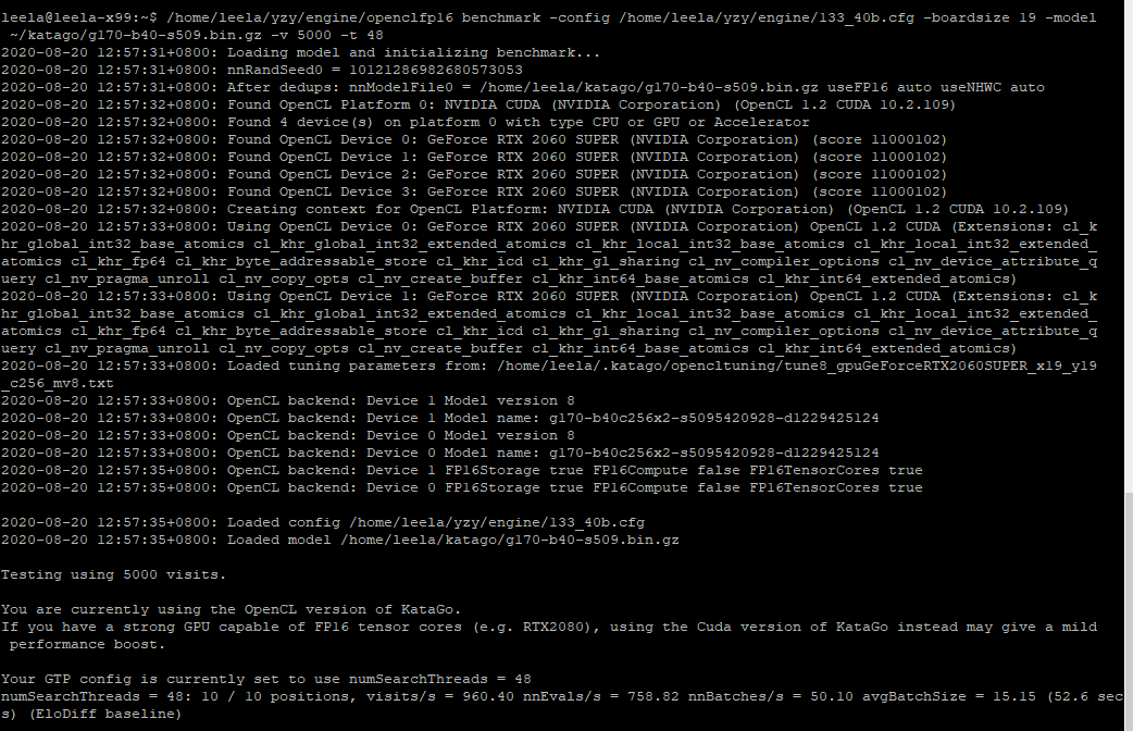 Multiple gpus load only 50% in opencl version · Issue #302 · lightvector/KataGo · GitHub
