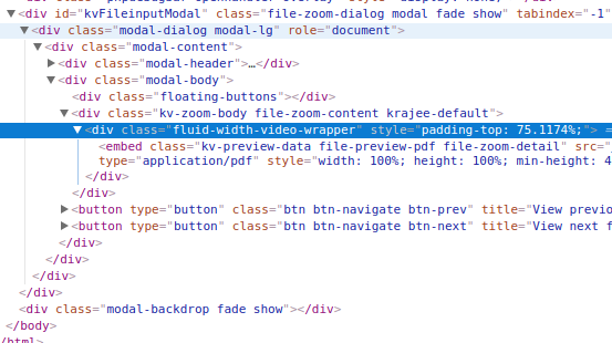 Problem With Preview Data Embed Pdf Put In Video Class · Issue 1207 · Kartik Vbootstrap
