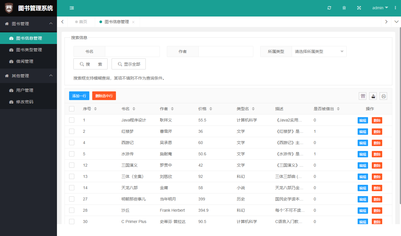GitHub - huanfenz/BookManager: SpringBoot和LayUI的图书管理系统