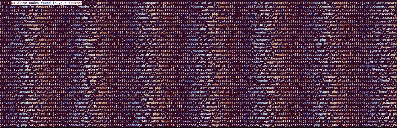 No Alive Nodes Found In Your Cluster · Issue 1685 · Smile Sa Elasticsuite · Github