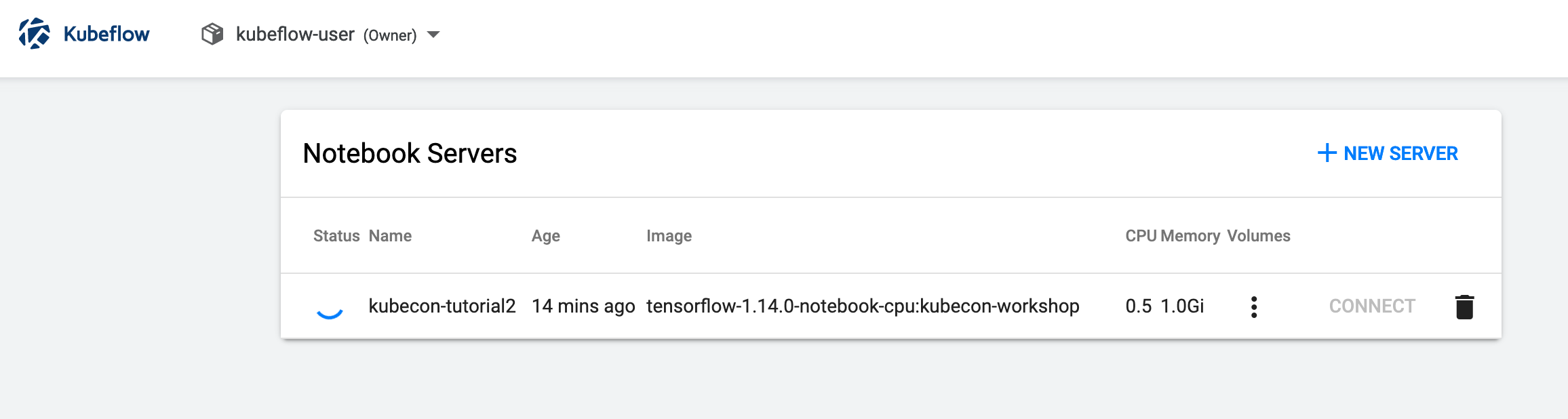 Codelab Minikf Kale Feedback Problem At Step Click Launch To Create The Notebook Server