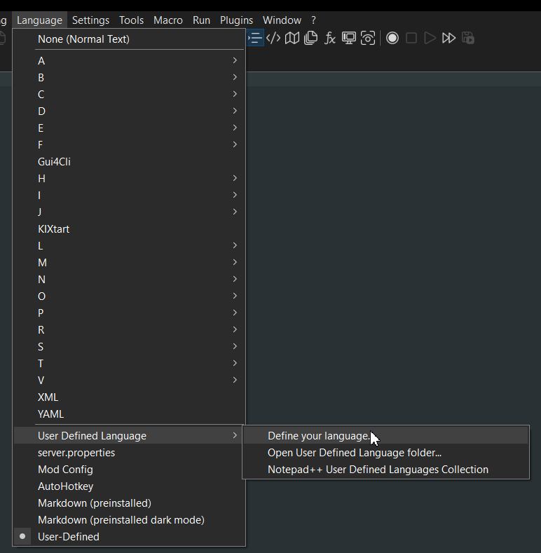 UDL multi-part keyword in prefix mode freezes Notepad++ · Issue #11434 ...