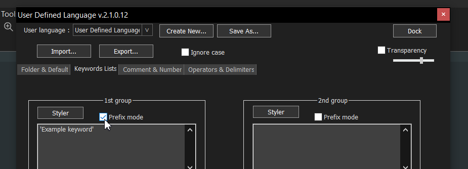 UDL multi-part keyword in prefix mode freezes Notepad++ · Issue #11434 ...