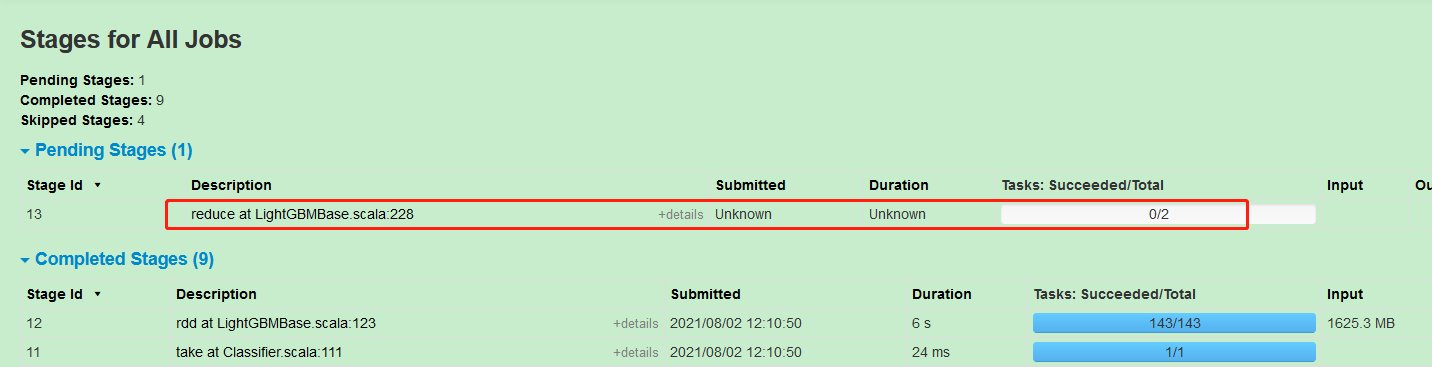 Only one spark slave node worked while training · Issue #1147 · microsoft/SynapseML · GitHub