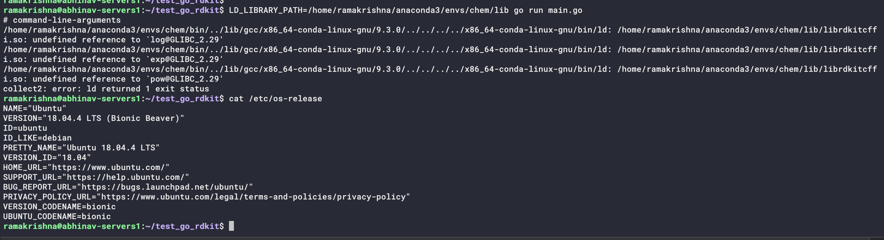 GOLang: RDKIT integration. · rdkit rdkit · Discussion #4153 · GitHub