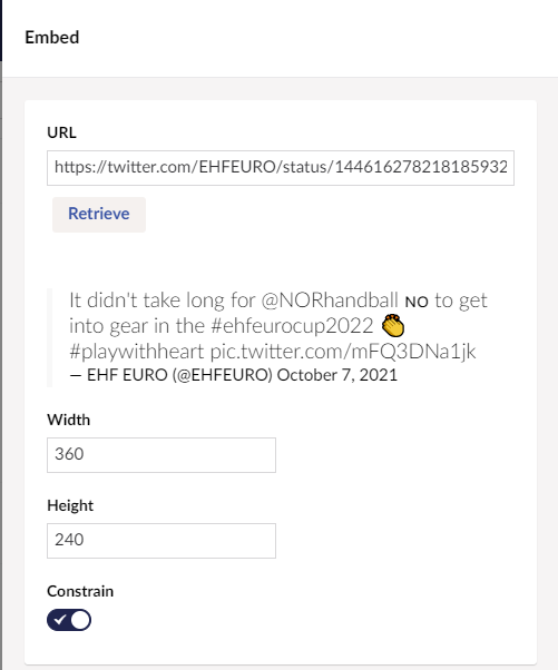 Twitter embed in RTE not working · Issue #11536 · umbraco/Umbraco-CMS · GitHub