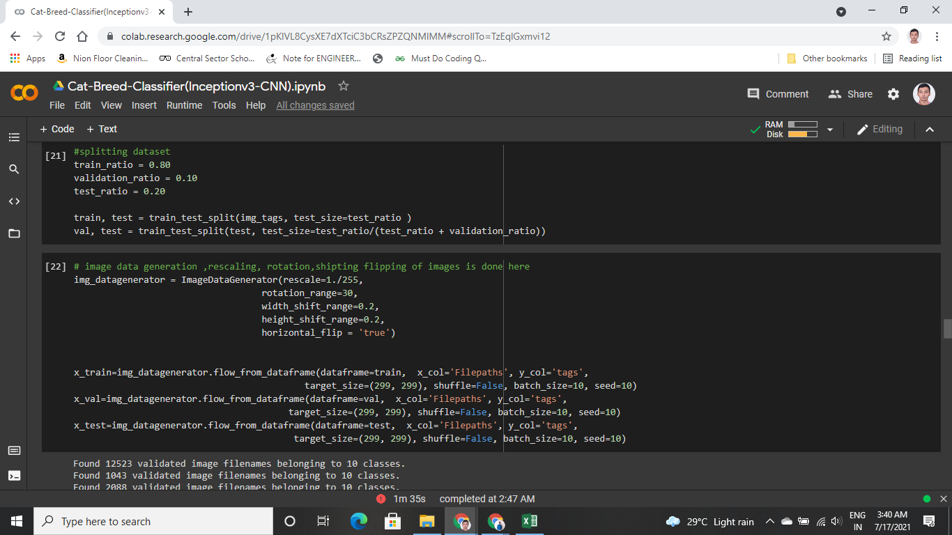 GitHub - theyashmishra/Cat-Breed-Classifier-based-on-Inception-CNN-Architecture-