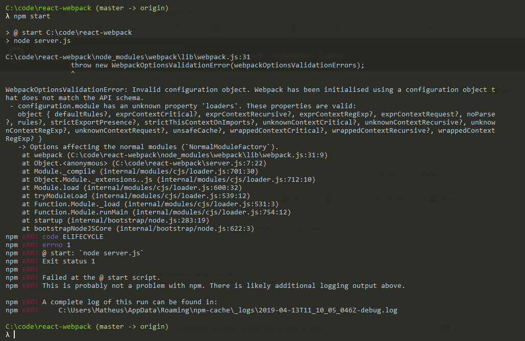 MRW#08 · Issue #303 · da2k/curso-reactjs-ninja · GitHub