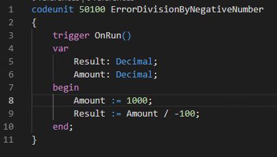Division by negative number · Issue #2821 · microsoft/ALAppExtensions · GitHub