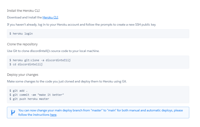 How to add this to the Heroku CLI? · Issue #2 · ArjunPrasadSarkhel/Discord-Bot-with-Gpt3 · GitHub