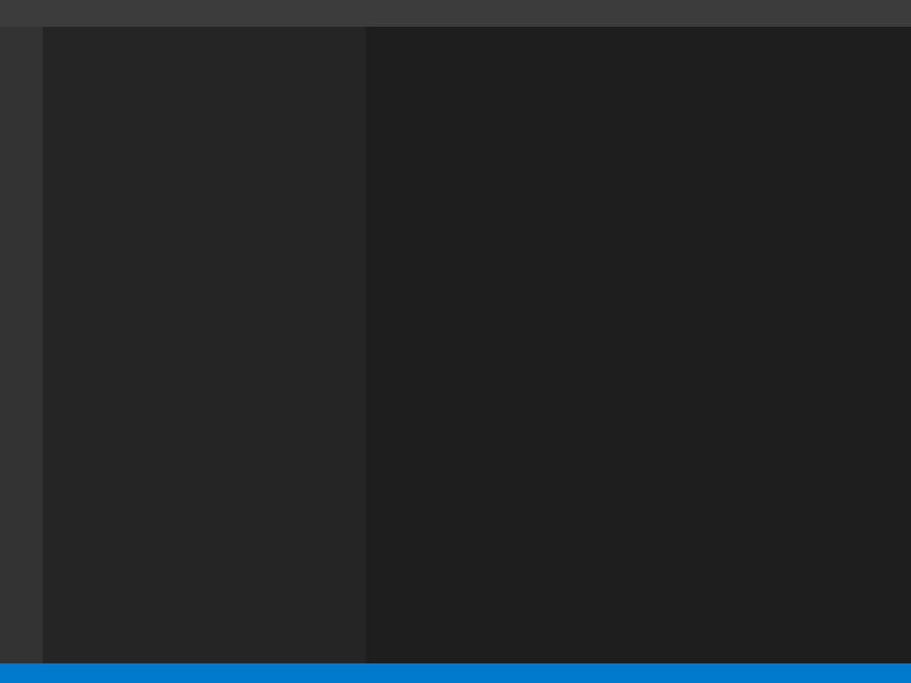 Opened a folder via VS Code and it reopened with just basic UI colors ...