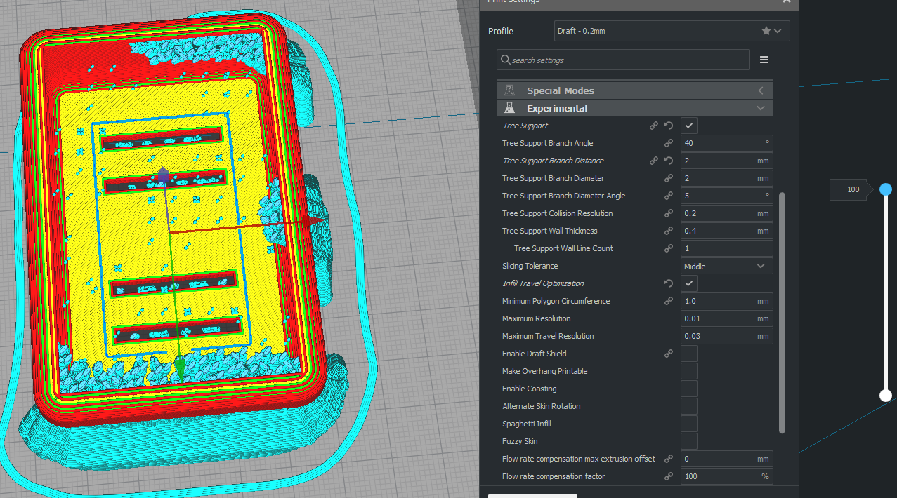Tree support generates dots in 3.6 & 4.0 · Issue #5598 · Ultimaker/Cura ...