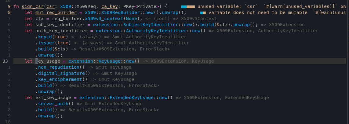 How Do I Configure Virtual Text · Issue 153 · Simrat39 Rust Tools Nvim · Github