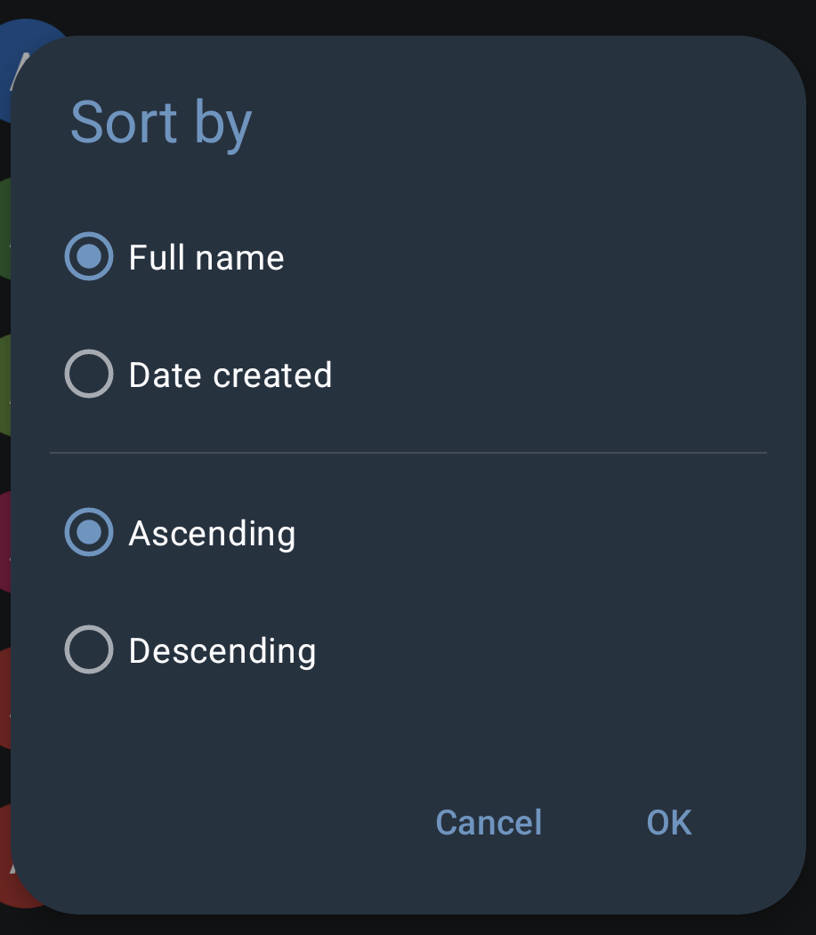 Sort Contacts by Surname · Issue #383 · SimpleMobileTools/Simple-Dialer · GitHub