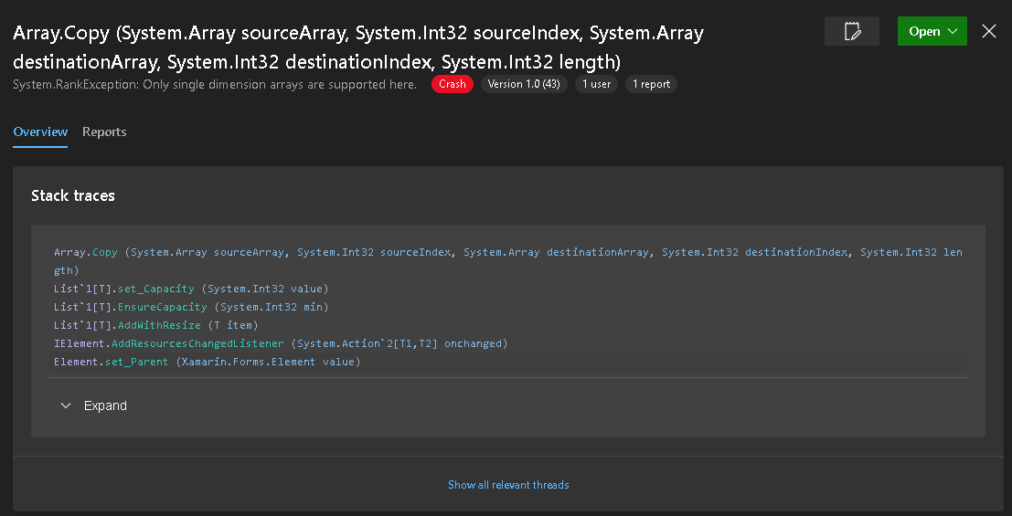 [bug] Android Shellflyoutrecycleradapter System Rankexception · Issue 13362 · Xamarin Xamarin