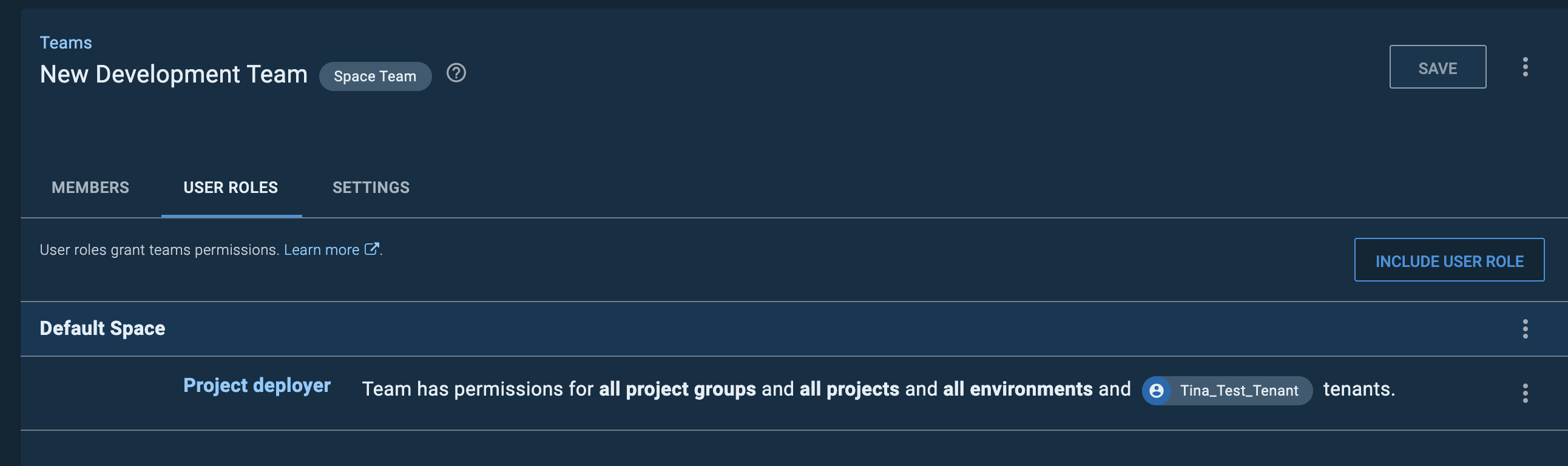 Tenant Common Variable Tab missing when Team permissions are scoped to a Tenant or Environment ...