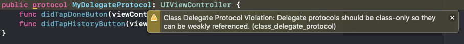 False Positive on class_delegate_protocol when restricting to NSObject Class type · Issue #2994 ...