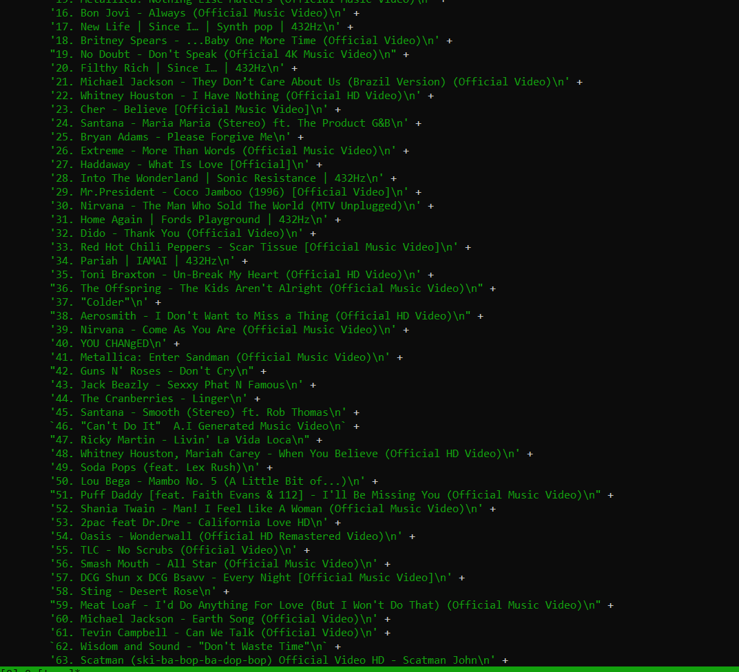 🐛 Same as discussion "Playlist Larger than 100 songs crashing bot #1354 ...