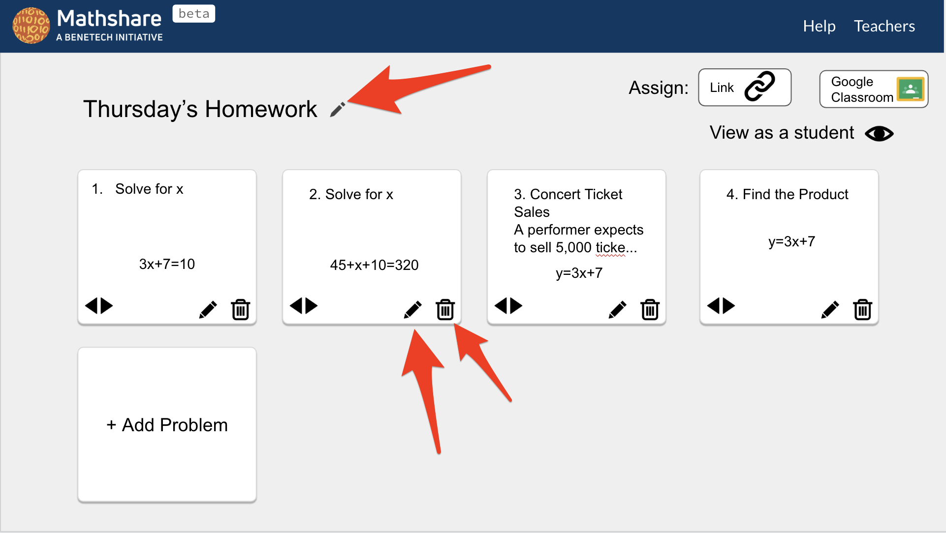 New problem set flow update · Issue #596 · benetech/MathShare · GitHub