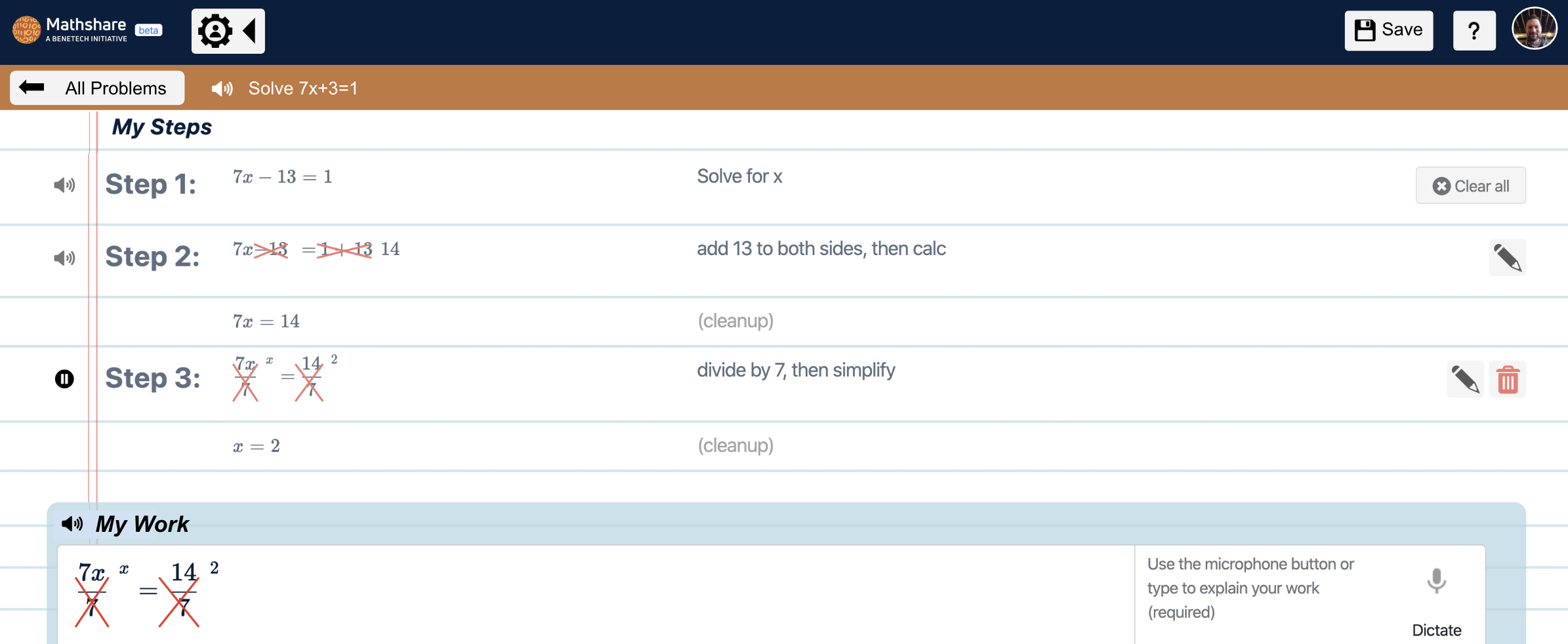 TTS button that is easily identified and accessible · Issue #1000 · benetech/MathShare · GitHub