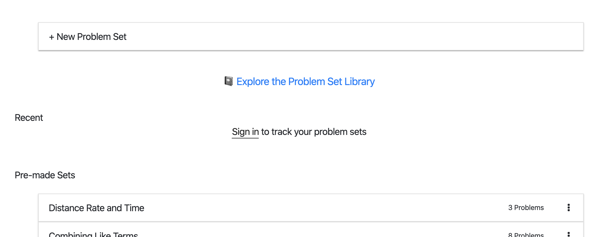 Add link to problem set library · Issue #848 · benetech/MathShare · GitHub