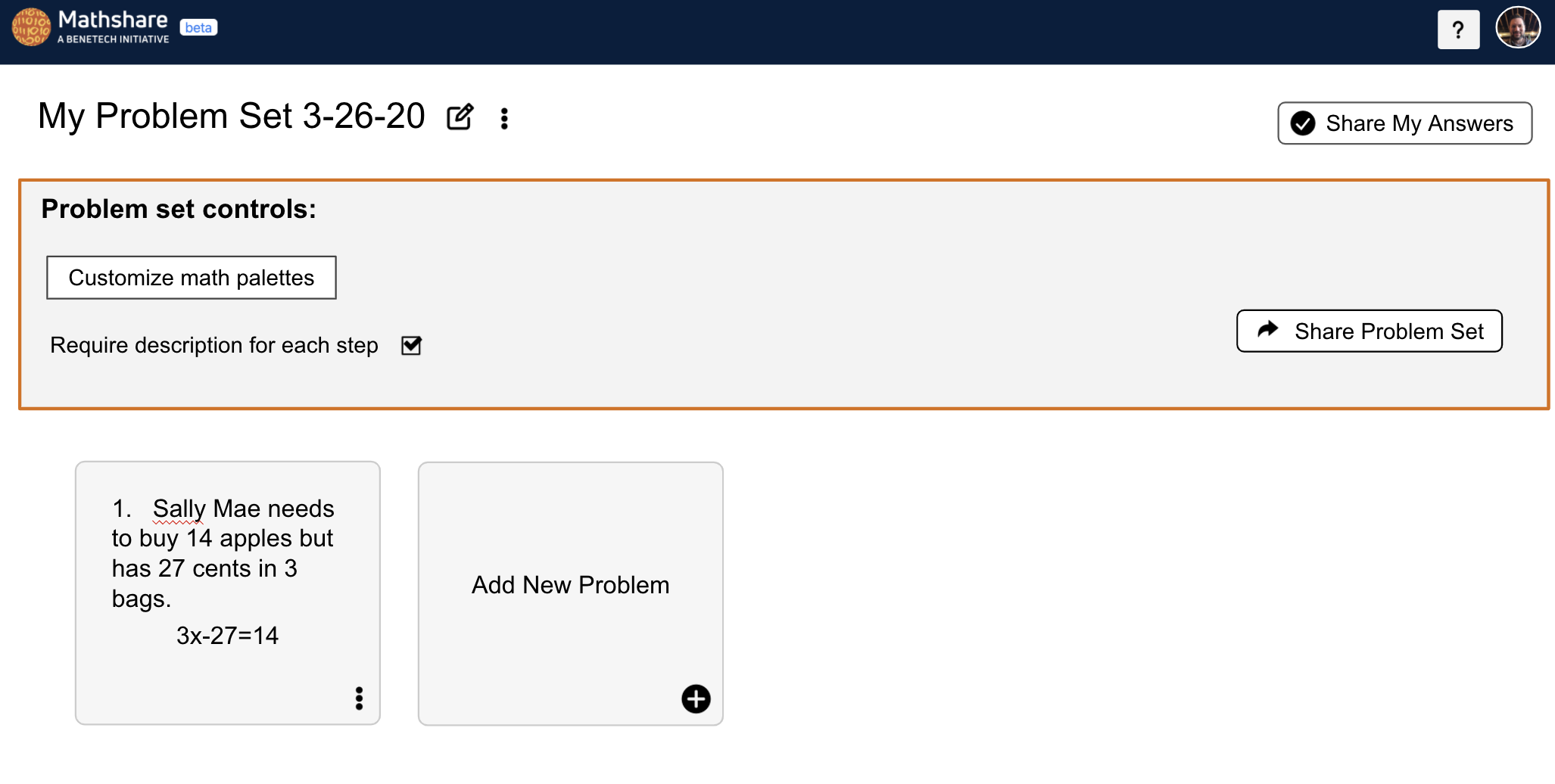 Changes to share options · Issue #1086 · benetech/MathShare · GitHub