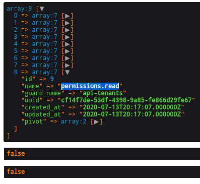 $user->can not working · Issue #1504 · spatie/laravel-permission · GitHub