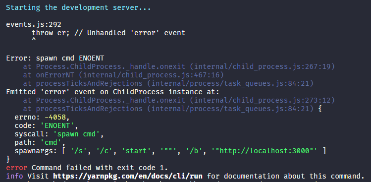 Erro Persiste ao instalar create-react-app meu-projeto --template=typescript · Issue #460 ...