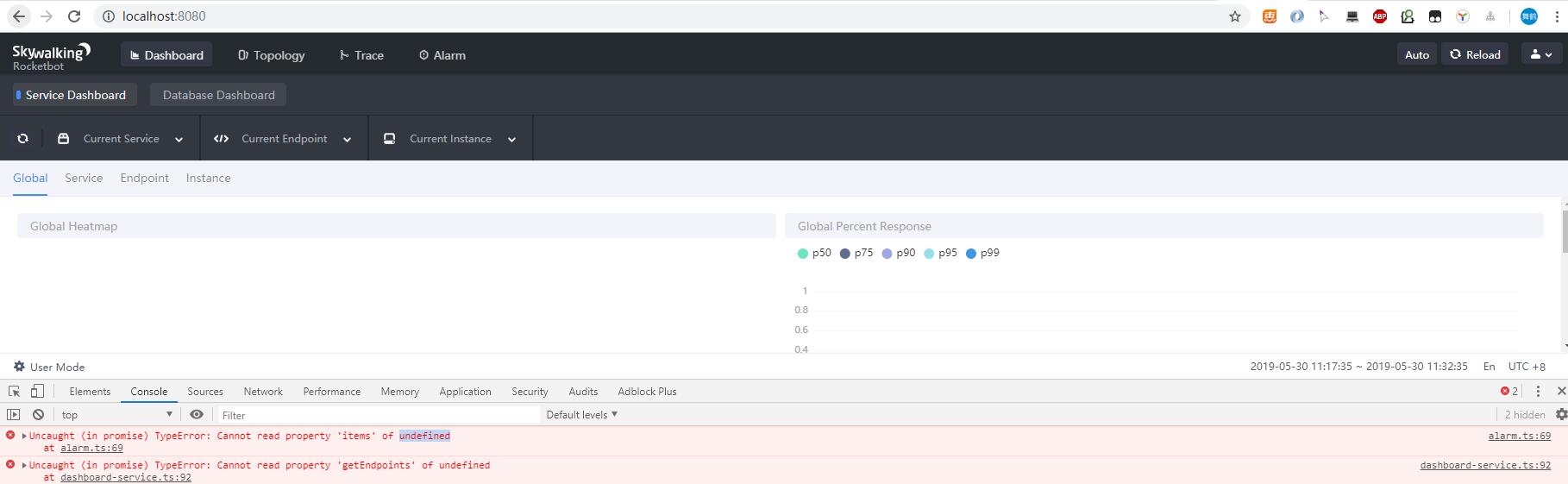 SkywalkingUI property undefined bug · Issue #2784 · apache/skywalking · GitHub