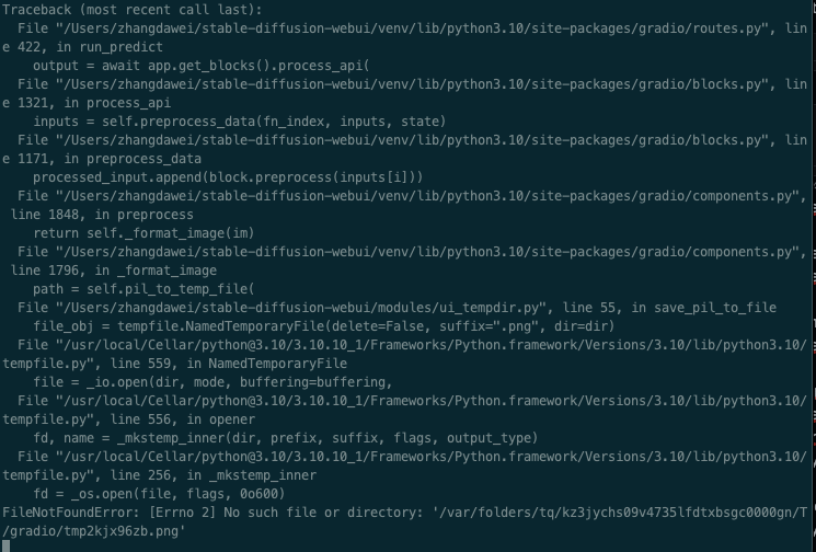 M1 Mac run error：FileNotFoundError · Issue #499 · OpenTalker/SadTalker ...