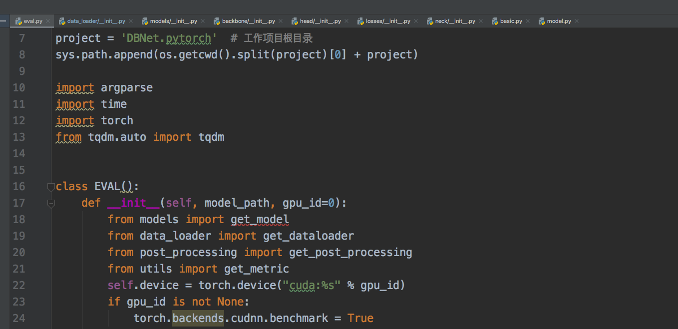 找不到get_model函数， 不是很清楚config yaml中的json文件具体内容 · Issue #34 · WenmuZhou/DBNet.pytorch · GitHub