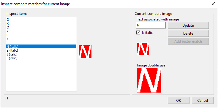 OCR binary compare: first word after caps missed italic style · Issue #3798 · SubtitleEdit ...