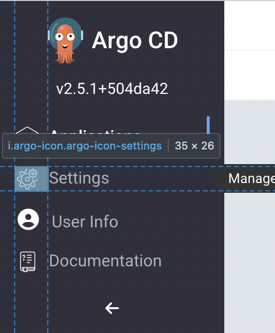 User Info text in sidebar is not aligned · Issue #11203 · argoproj/argo-cd · GitHub