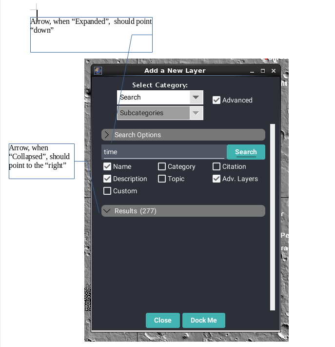Arrows are reversed in TaskPane · Issue #40 · vincenzopalazzo/material-ui-swing · GitHub