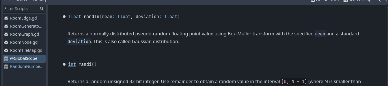 Randfn Requires At Least 2 Arguments · Issue 75240 · Godotengine Godot · Github