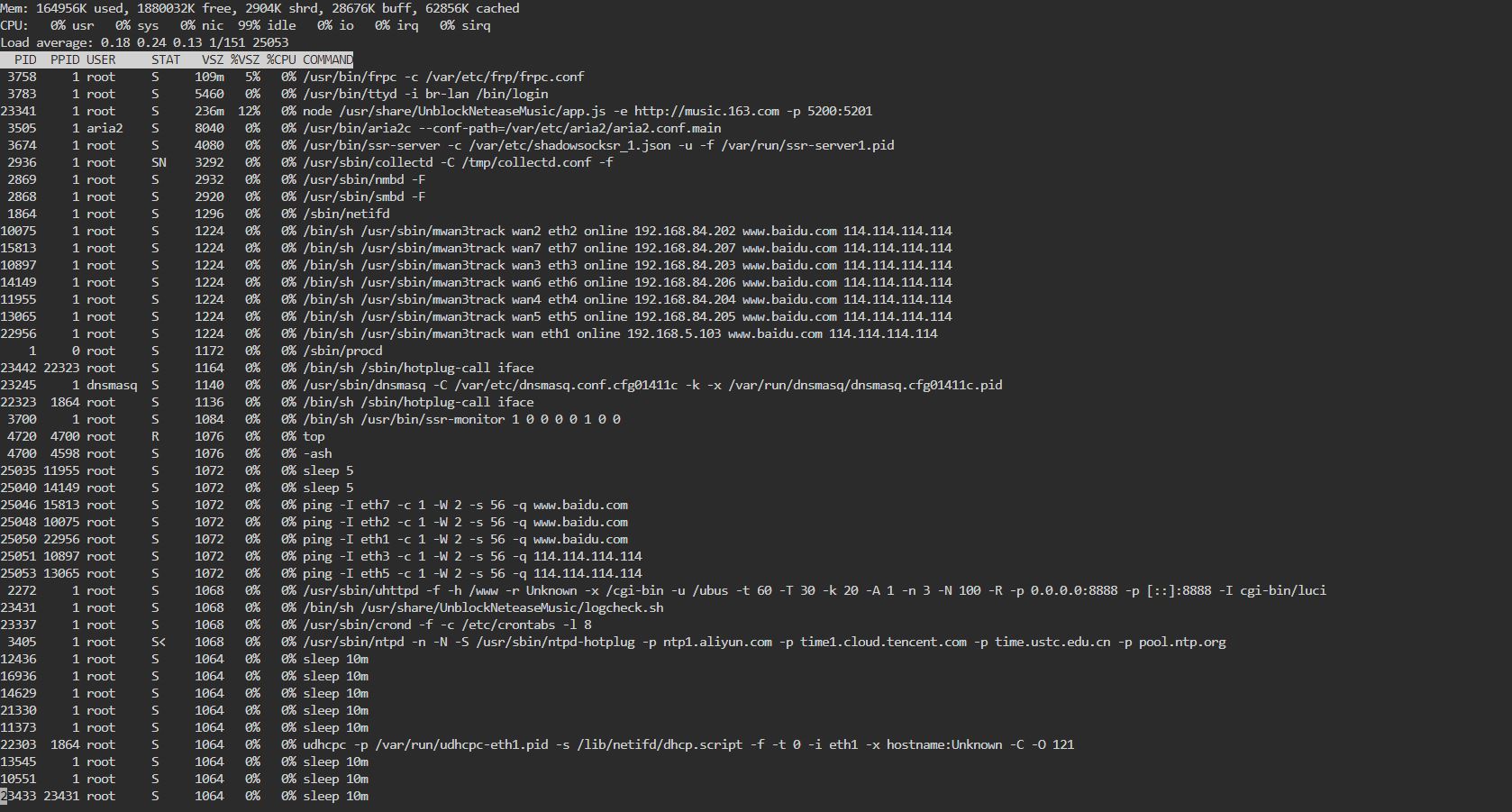 frpc穿透在部分设备上占用异常 · Issue #3454 · coolsnowwolf/lede · GitHub